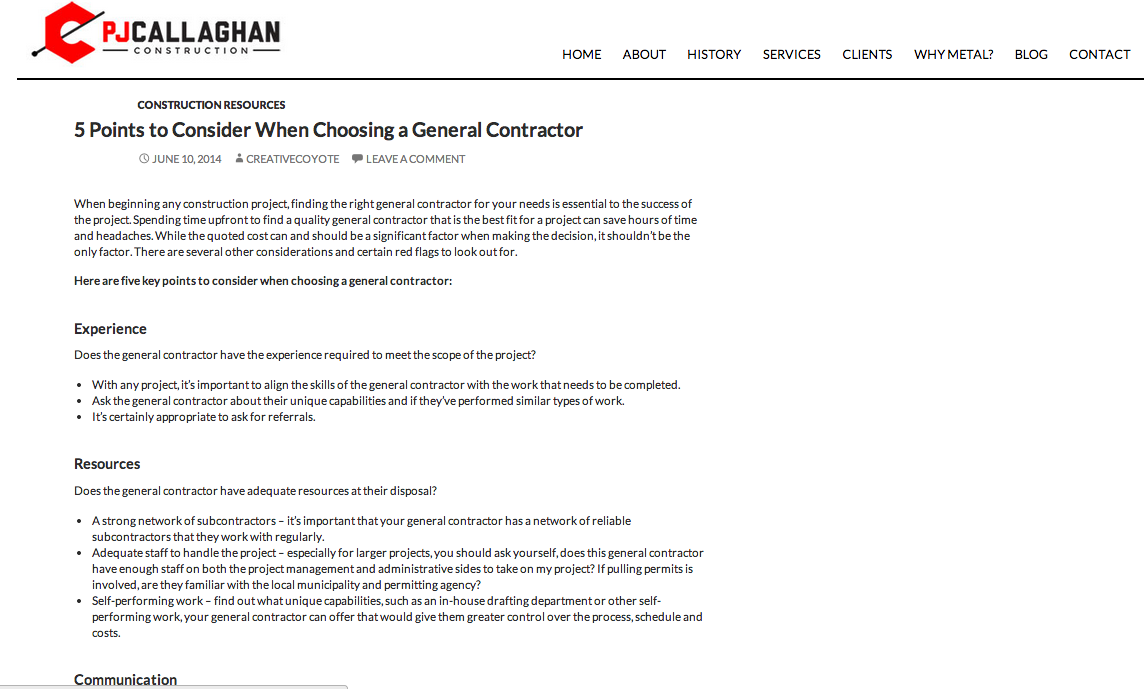 If You Build It, They Will Come: 10 Construction Blog Ideas - Lantern ...